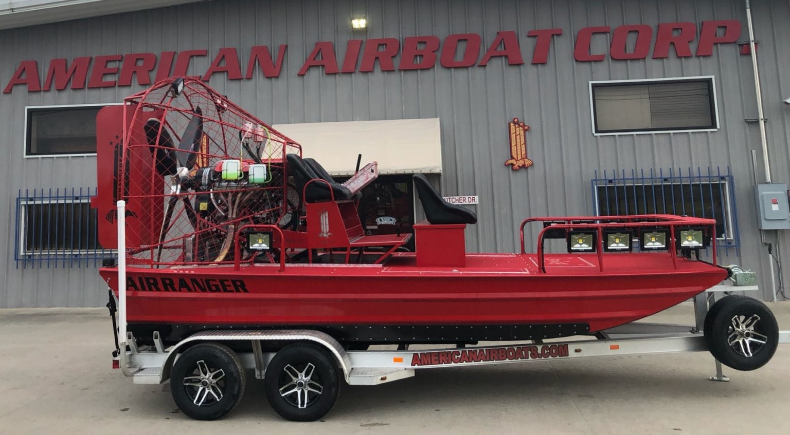 2019 18′ x 8′ AirRanger | American Airboat Corp.